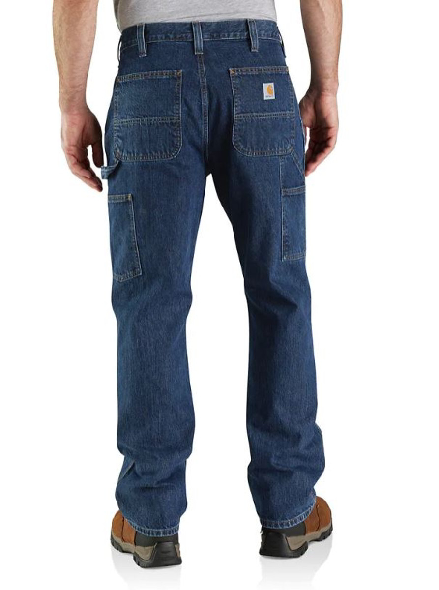 Carhartt Mens Straight Loose Fit Double-Front Utility Logger Canal ...
