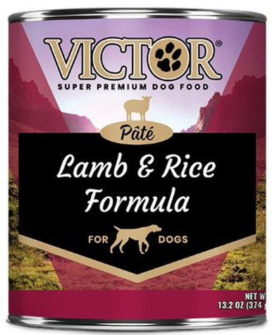 Victor Lamb & Rice Formula Pate Canned Adult Dog Food - 13.2 oz Can