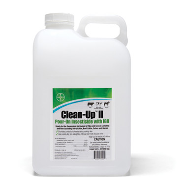 Clean Up II Pour On - .05 Gallon