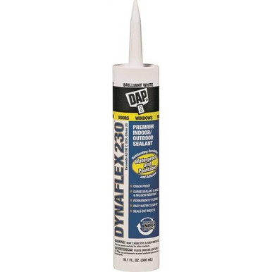 DAP White Dynaflex Premium Sealant Caulk 10.1oz