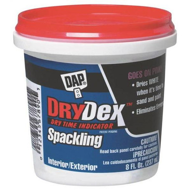 DAP DryDex Ready-To-Use White Spackling Compound 1/2 Pint