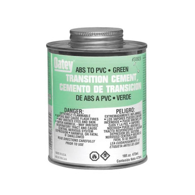 Oatey Medium Bodied Transition Solvent Cement