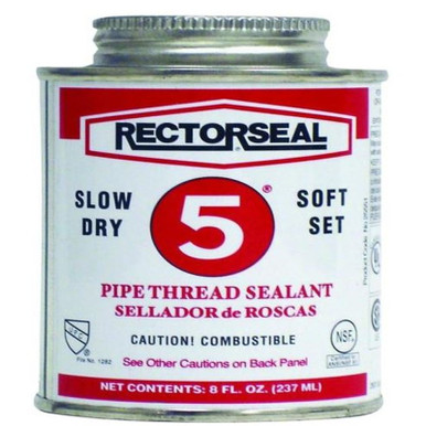 Rectorseal No. 5 Multi-Purpose Pipe Thread Sealant - 8 oz.