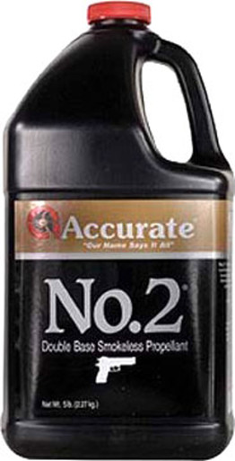 Accurate No.2 Double Base Smokeless Propellant- 5lbs