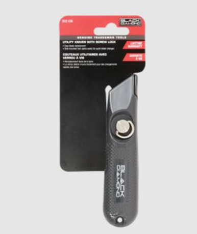 Black Diamond Utility Knives w/Screw Lock