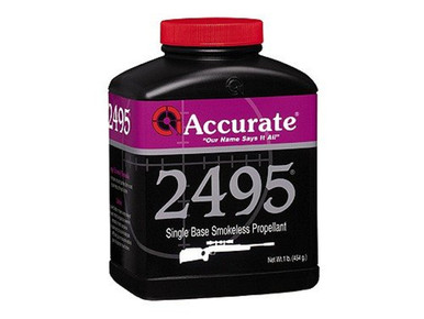 Accurate Powder 2495 Single Base Smokeless Powder- 1lb