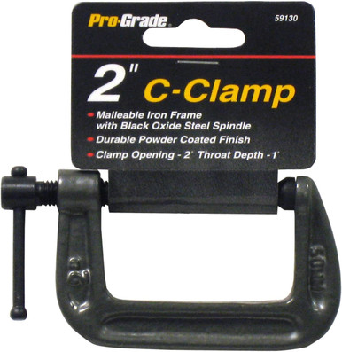 Pro-Grade 2"x 1" C-Clamp