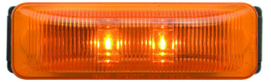 2 LED Yellow Thinline Marker/Clearance Light Kit