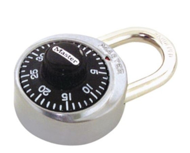 Master Lock 1500D Combination Dial Padlock - 9/32 In Dia, 3/4 In