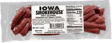 Iowa Smokehouse Premium Cut Jalapeno Blend Sticks
