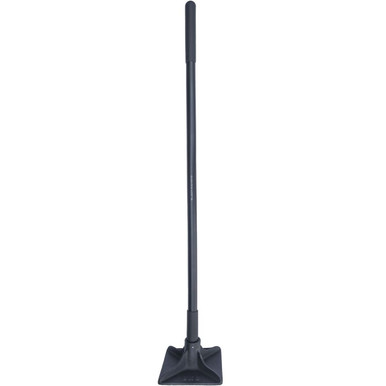 Black Diamond 8"X8" Tamper With 48" Steel Handle
