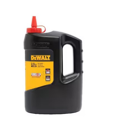 DeWalt 2.5LB Red Chalk