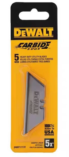 DeWalt Carbide Utility Blade 5 Pack