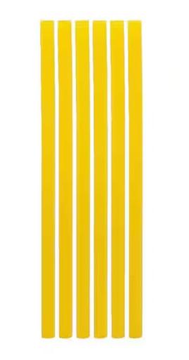 DeWalt 10IN x 7/16IN Hot Metal Full Size Glue Stick 6 Pack