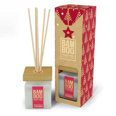Heart and Home BAMBOO Spiced Apple and Cinnamon Fragrance Diffuser