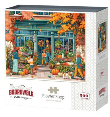 Boardwalk Flower Shop Puzzle - 500 Piece