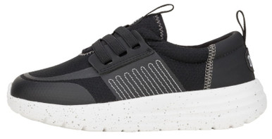 Hey Dude Boys Youth Sirocco Play Varsity Black Casual Shoes