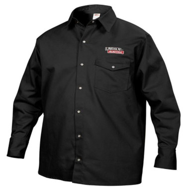 Lincoln Electric Black Cloth Welding Shirt