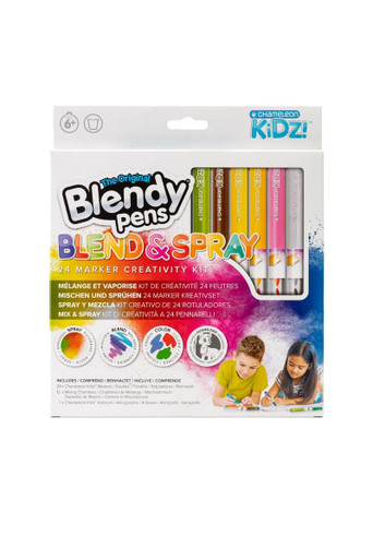 The Original Blendy Pen Marker Creativity Kit 24 Pack