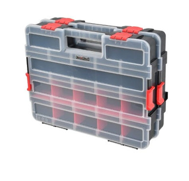 Black Diamond 15" Interlocking Storage Case with 17 Compartments