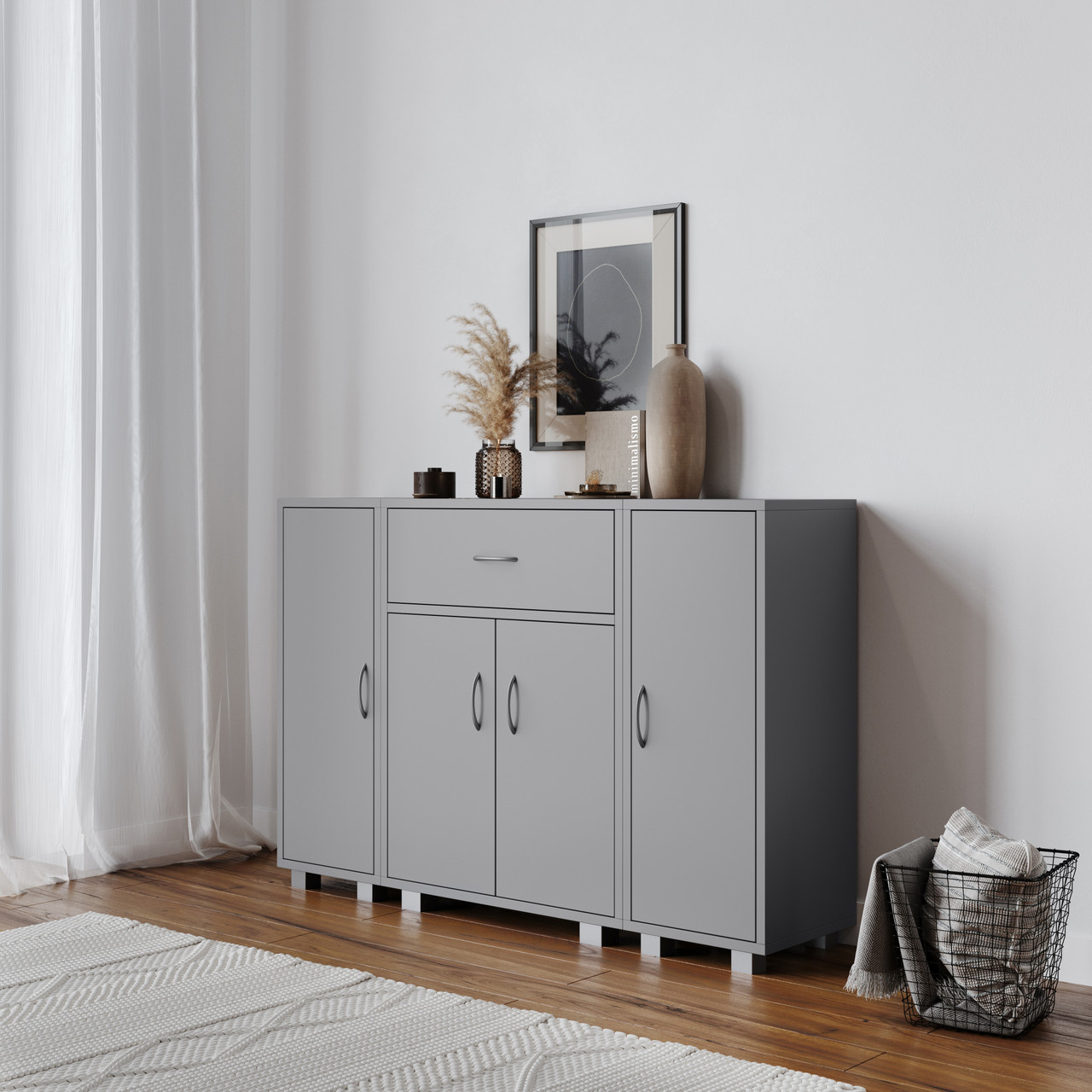 Storage Combination-Single Double Cabinet
