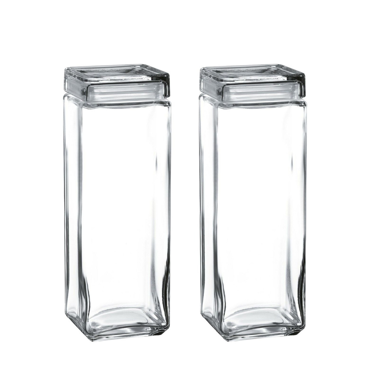 2.5 Liters Pasabahce Cube Glass Jar