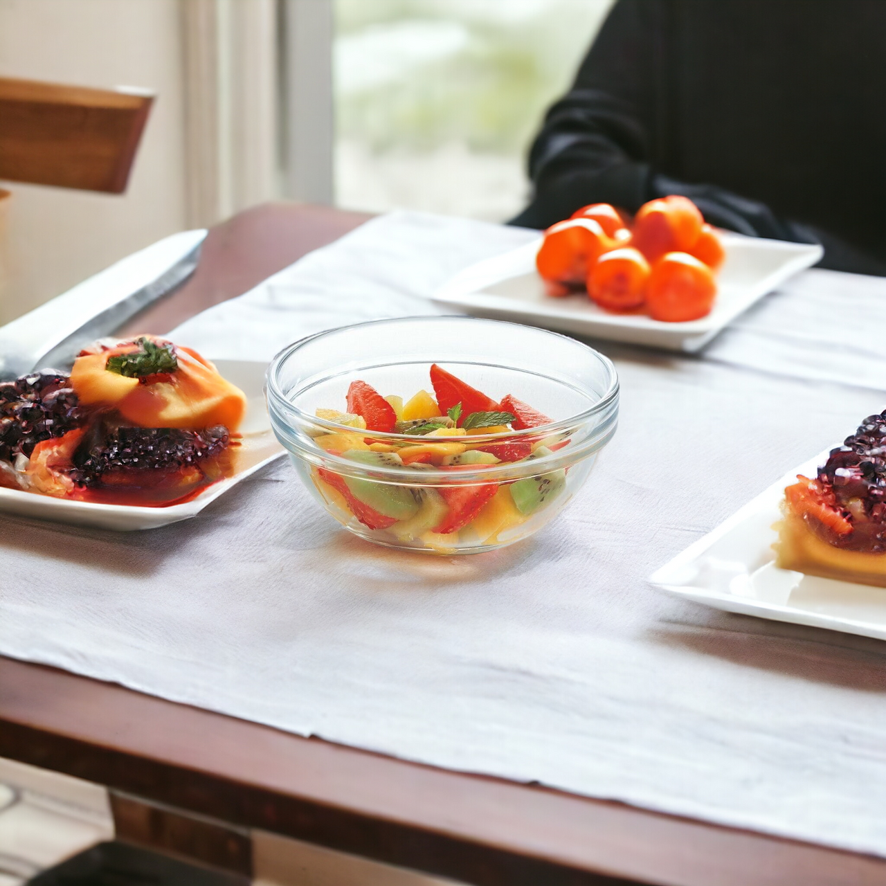 12cm Luminarc Stackable Mixing Bowls