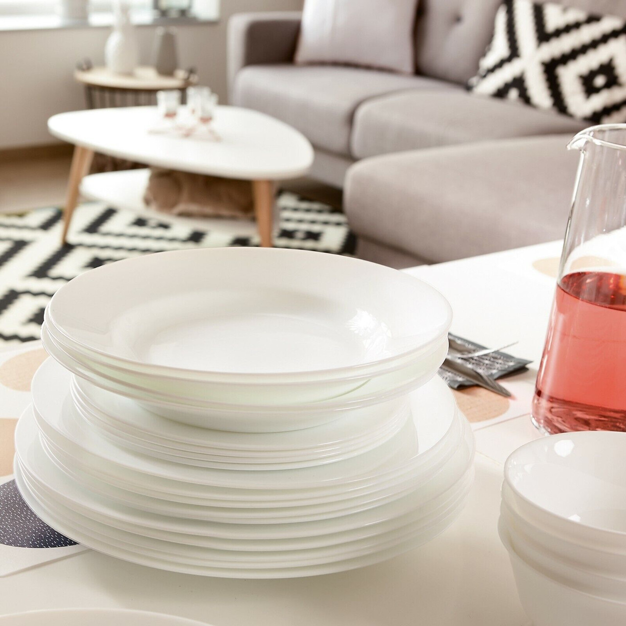 19PCS Arcopal By Luminarc Dinnerware Set