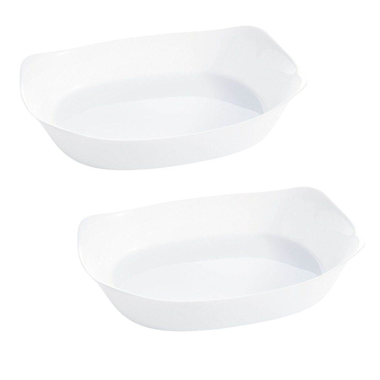 30cm Luminarc Opal Glass Rectangular Serving Dish