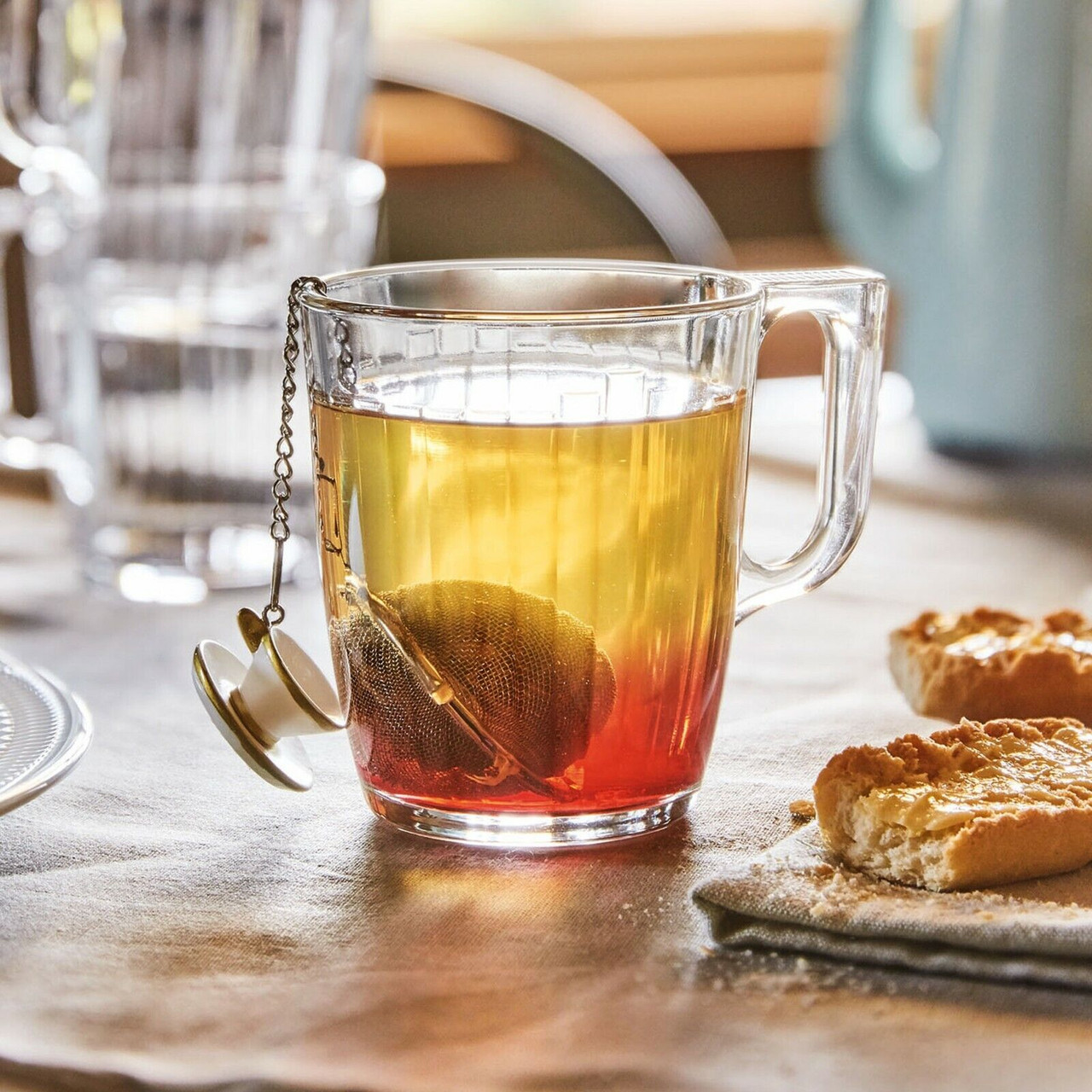 Set Of 6 Luminarc Glass Coffee Mug 250ml