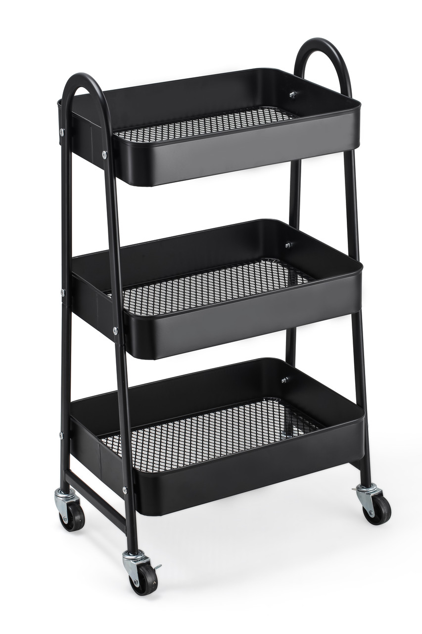 3 Tier Metal Storage Trolley