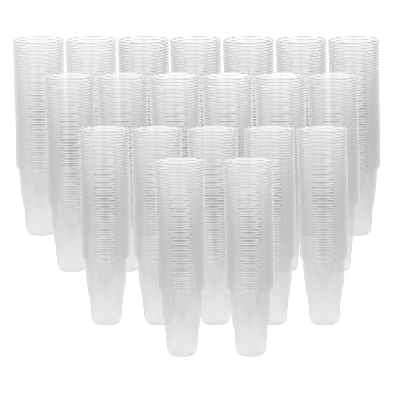 Clear Plastic Pint Cups (568ml)