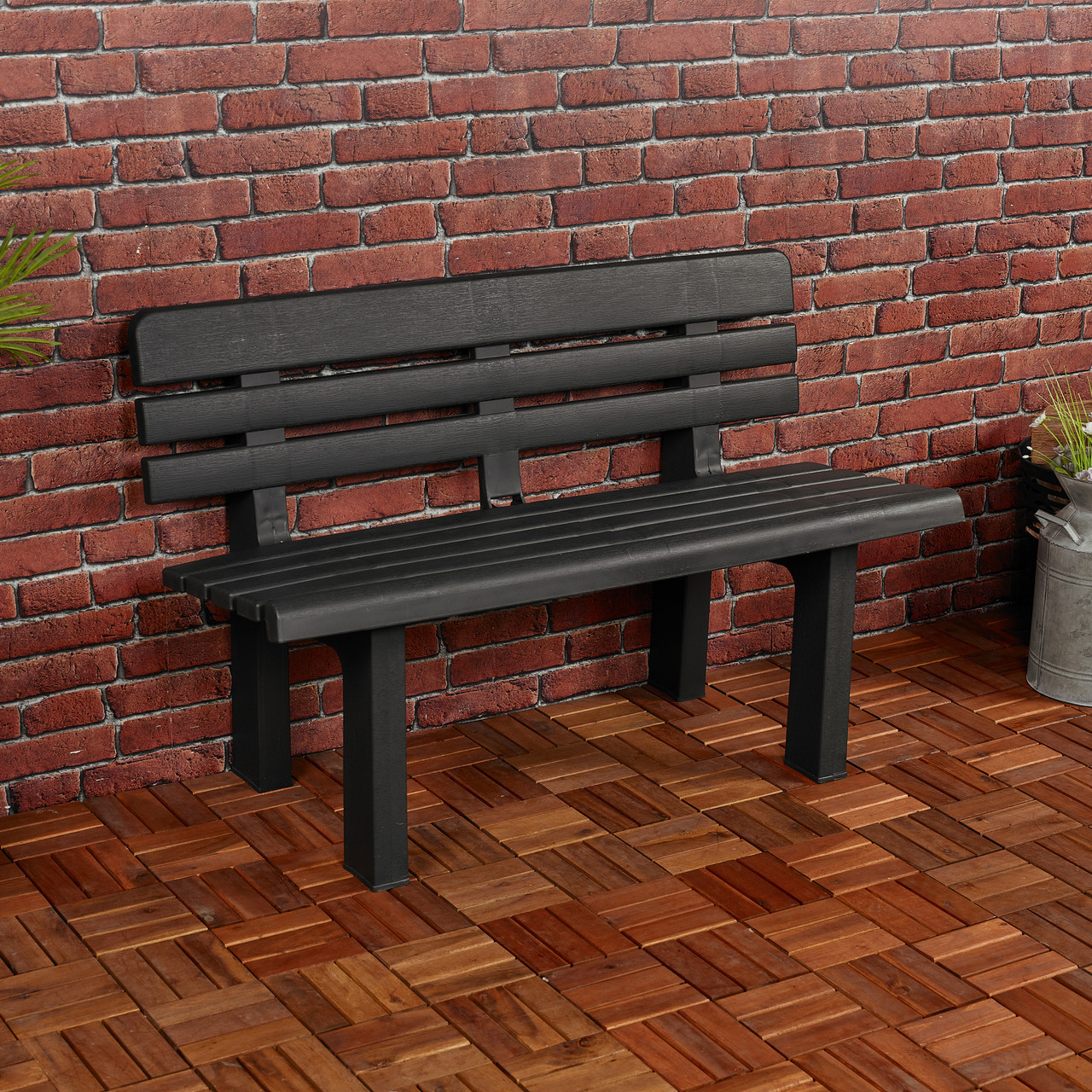 Plastic Garden Bench