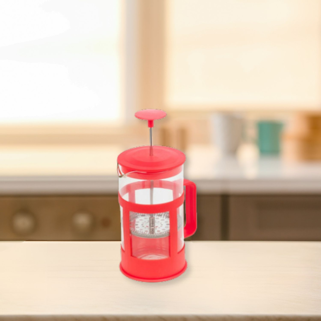Cup Glass Cafetiere French Press Coffee Maker