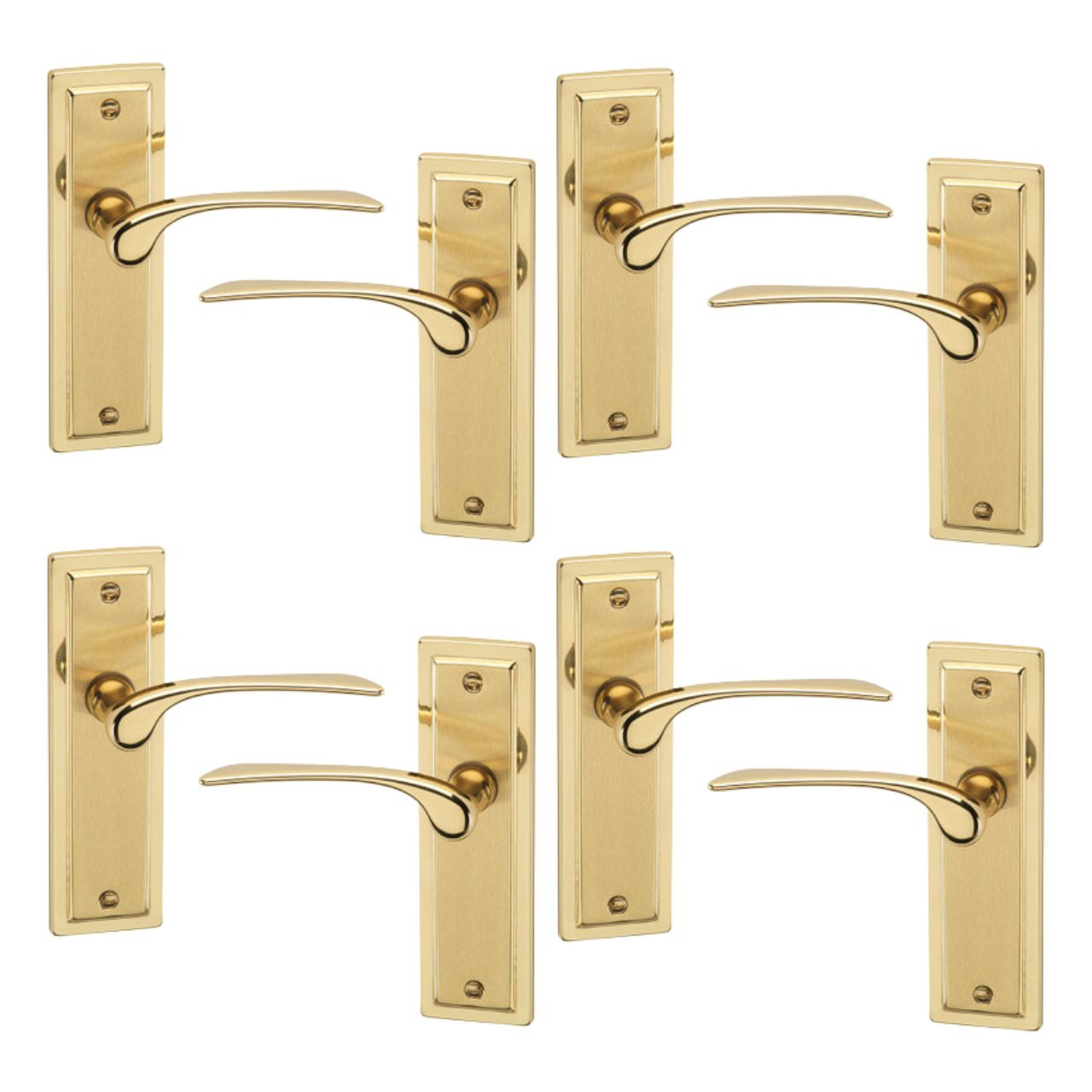 URFIC Como Dual Lever Door Handles - Urbnliving
