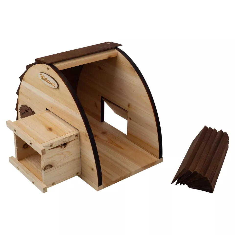 Wooden Hedgehog Hotel
