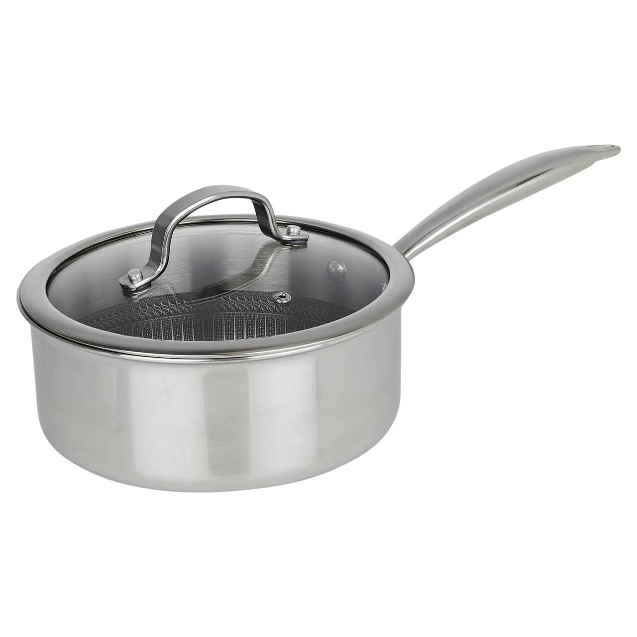 7 Piece Stainless Steel Non Stick Induction Cookware Set