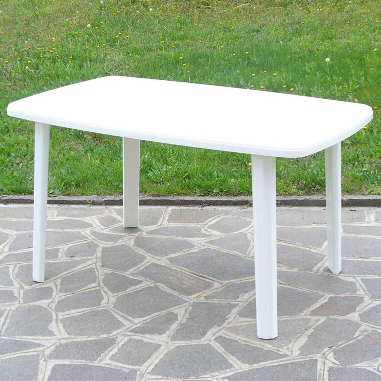 Plastic Large Outdoor Dining Garden Table