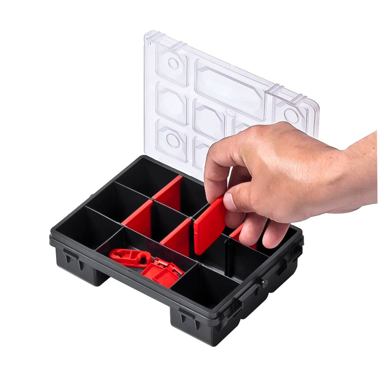 200 DIY Tool Storage Box Compartment Organizer Case Box