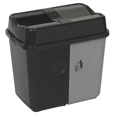 40L Duo Recycling Bin with Base Connectors