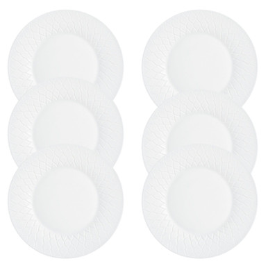 Set of 6 Luminarc Dinnerware Dinner Plate