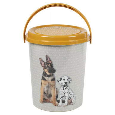 11L Pet Food Container - Dog Design