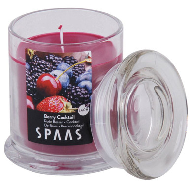Multicolored Spaas Scented Candles With Lid