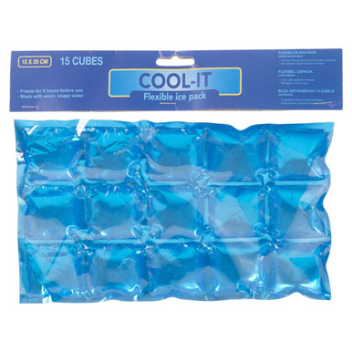 Reusable Freezable Ice Packs - 4/6/12 Pk