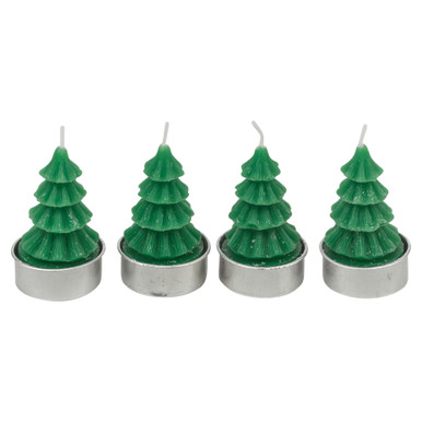 Christmas Tree Shaped Candles
