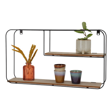Hanging Wall Mounted Floating Shelves Display Rack
