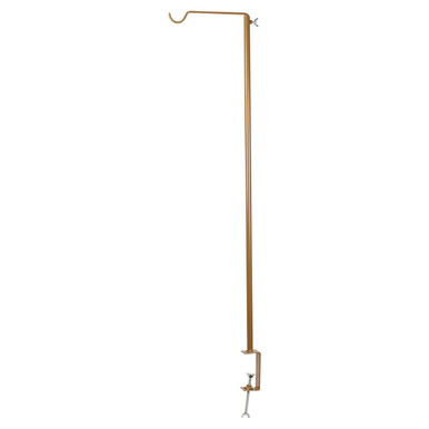 Gold Metal Table Clamp Pole Hook
