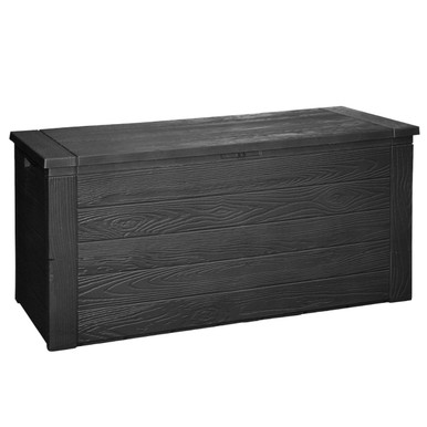 300 Litre Plastic Anthracite Outdoor Storage Garden Box