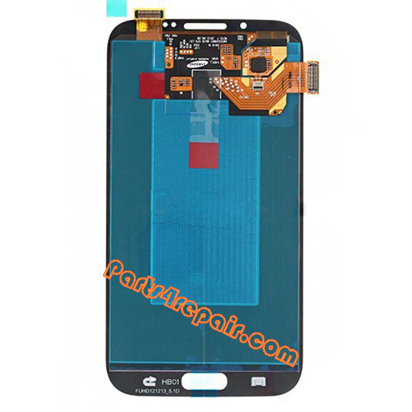 Complete Screen Assembly for Samsung Galaxy Note -White - Parts4repair.Com