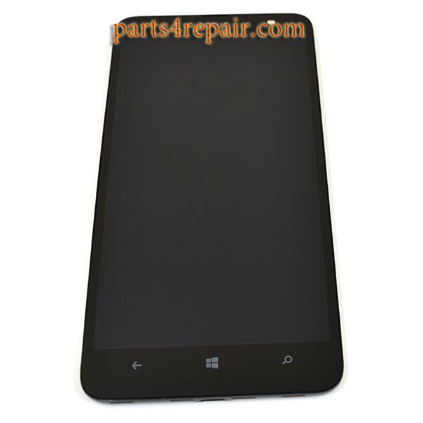Complete Screen Assembly with Bezel for Nokia Lumia 820 - Parts4repair.Com
